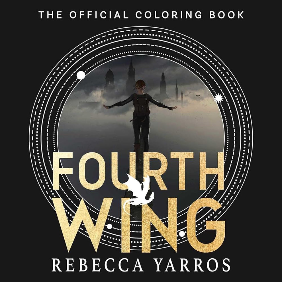 Fourth Wing: The Official Coloring Book – Shelf Love DSM